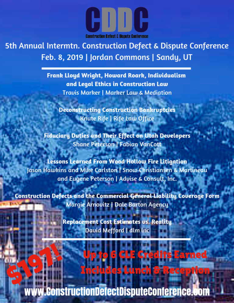 CDDC SLC 2019 Flyer - Advise & Consult, Inc.